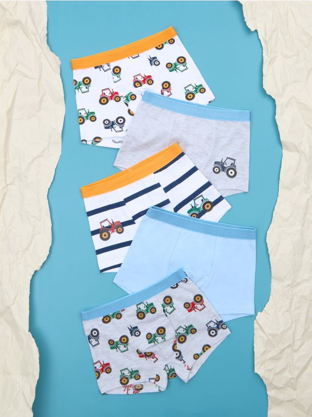 Bokserki 5 pack Kolor wielobarwny - SINSAY - 9617P-MLC