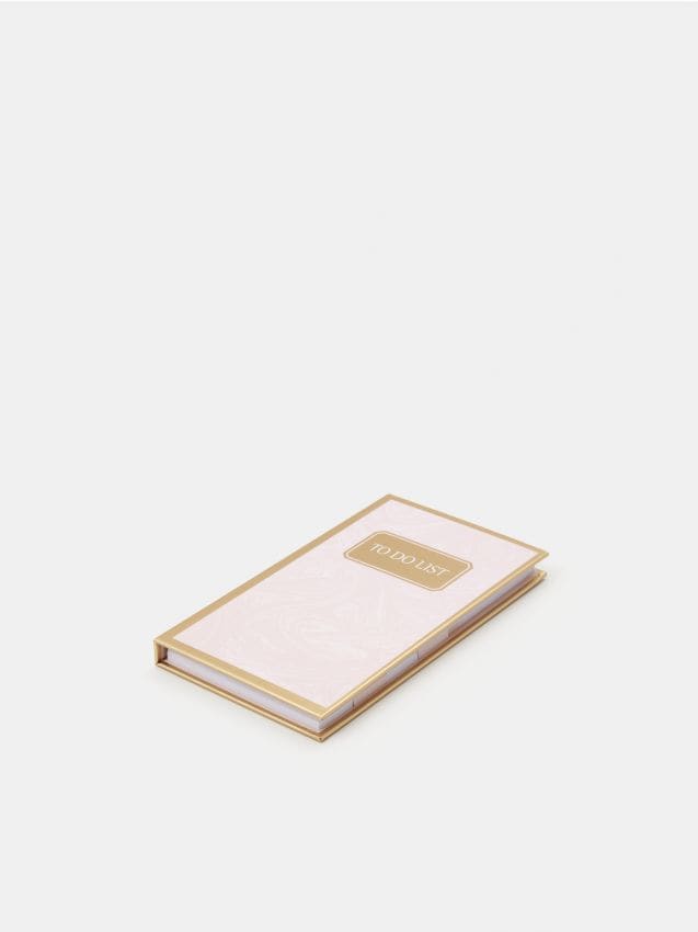 Notes Kolor różowy - SINSAY - 9739V-03X