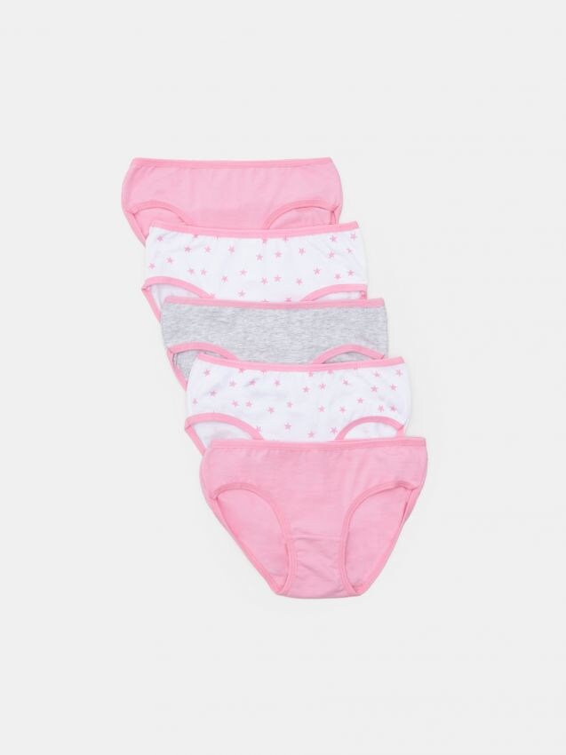 5 pack majtek Kolor różowy - SINSAY - XA481-30X