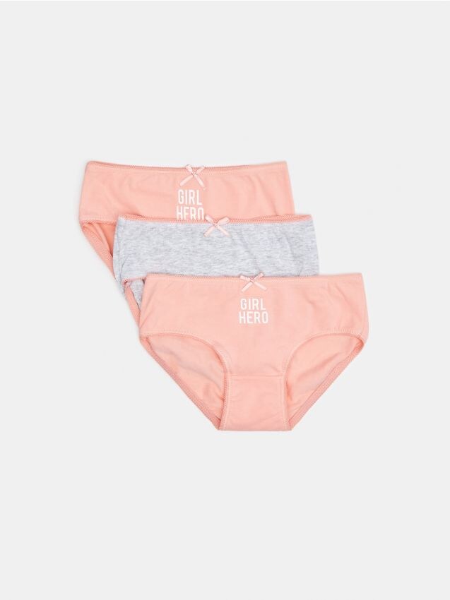 3 pack majtek Kolor szary - SINSAY - XA485-09M