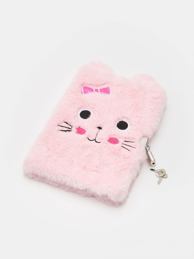 Puszysty notes Kolor różowy - SINSAY - XF124-30X