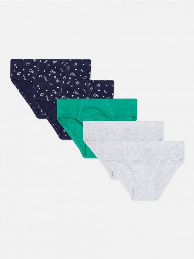 5 pack majtek Kolor zielony - SINSAY - XX123-76X