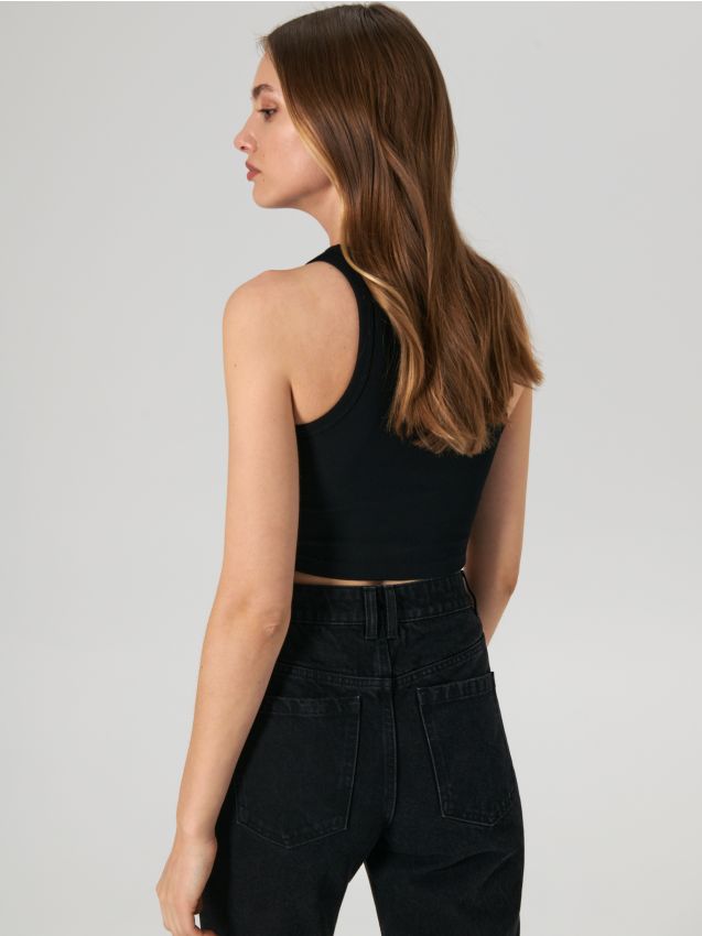 Krátke crop topy pre ženy v Sinsay