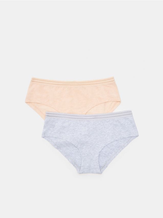 2 pack majtek hipster Kolor kremowy - SINSAY - ZL305-02X